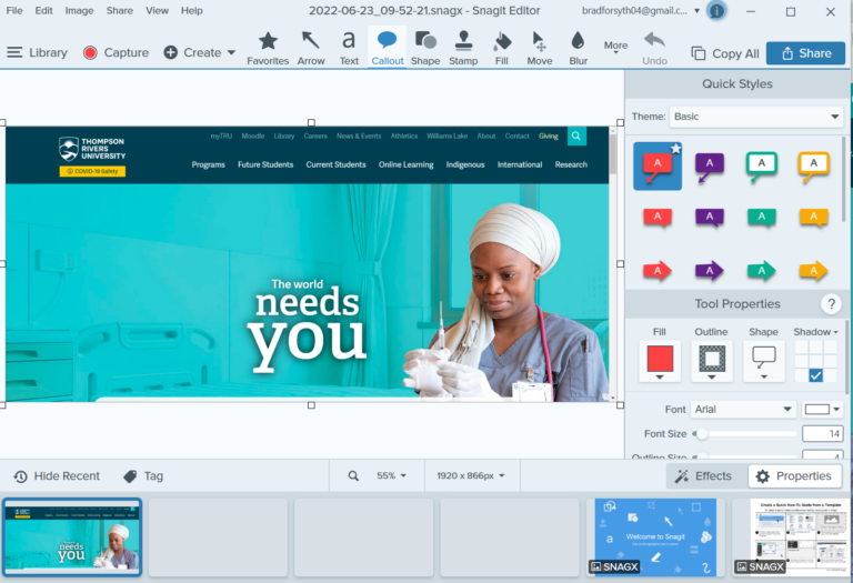 Snagit – LT&I Tool Kit