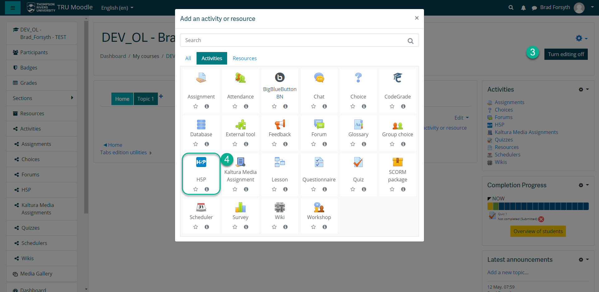 H5P – LT&I Tool Kit